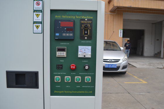 140kg UV Lamp Anti Yellow Aging Test Machine , Environmental Test Chamber Speed 1 ~ 30r / min CZ - 60NH