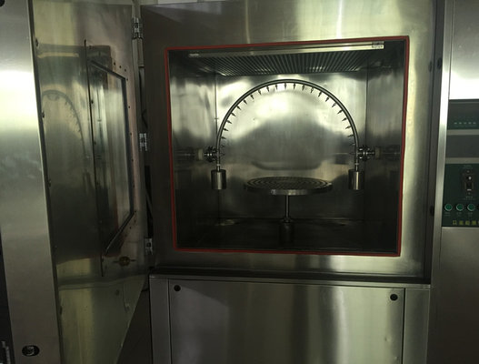 1.6L/min Spray IEC60529 304# Stainless Ssteel Splash Water Test Chamber , Auto Parts Testing Machine