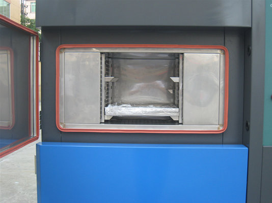 High Low Temperature Impact Test Chamber , Stainless Steel Plate For Rubber Materials