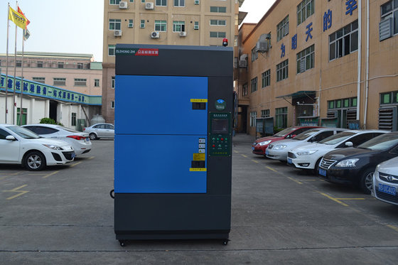 150L IEC6008 Standard Hot Cold Shock Test Oven , Climate Shock Chamber For Plastics Testing
