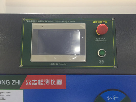 Commercial Battery Testing Equipment 0 - 1000mm / Min For Drop Height Weight Impact
