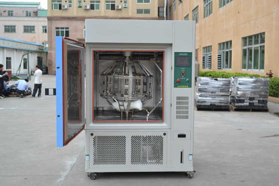 500W/m2~1100W/m2 Intensity 350-850nm Xenon Arc Test Equipment With Intelligent Operation Screen
