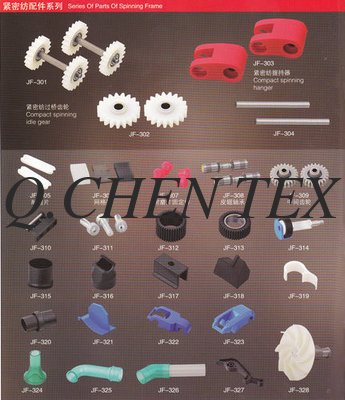 Compact spinning machine Parts With Air-Guide Element System