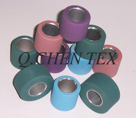 Compact Rubber Cot Textile Machine Parts For Ring Frame / Simplex
