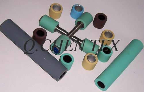 Compact Rubber Cot Textile Machine Spare Parts With Aluminum Linen Structure