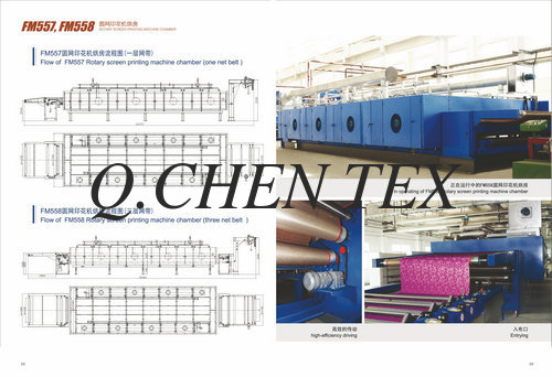 Stainless Steel Automatic Textile Dyeing Machinery / Heat-setting Stenter