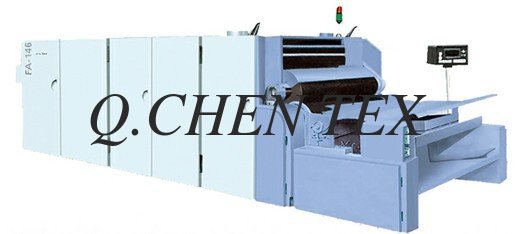 Scutcher Lap Machine With A Pneumatic Filter , Self - Leveling System