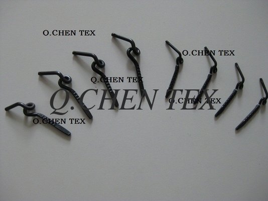 Stainless steel Snail Wire Textile Machine Parts 5% to 15% With Hard Chrome