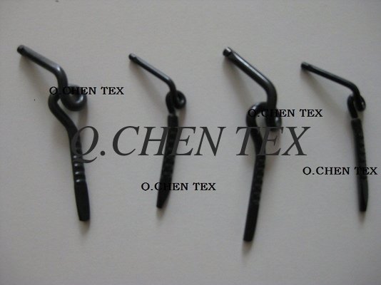 Snail Wire Textile Machine Parts With Stainless , chrome coating hardened treatment specially