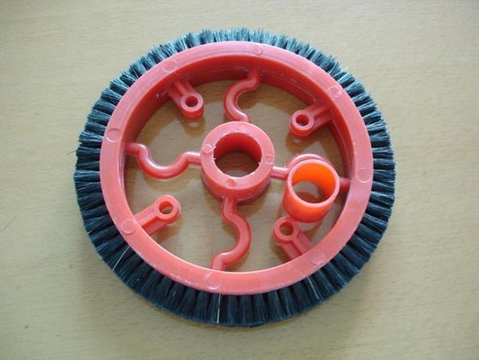 Brush Wheel of Printing Senter Machine Parts With Hair Plastic Steel