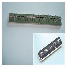 Stenter Steel Needle Plate For Textile Finishing Machinery , 60mm Pitch