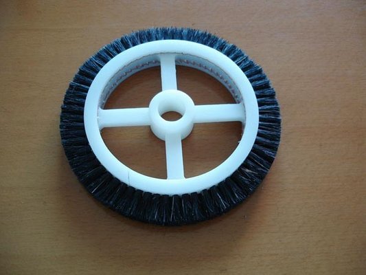 Brush Wheel of Printing Senter Machine Parts With Hair Plastic Steel