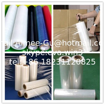 23mic clear cast hand and machine PE stretch film, stretch Foil, pallet strech wrap film