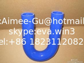 U shape automobile parts silicone rubber hose for Hyundai , Honda ,VW