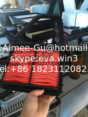 high quality Japanese cars Nissan ,Toyota,SUZUKI Honda  auto air filter red ,yellow  factory supplier