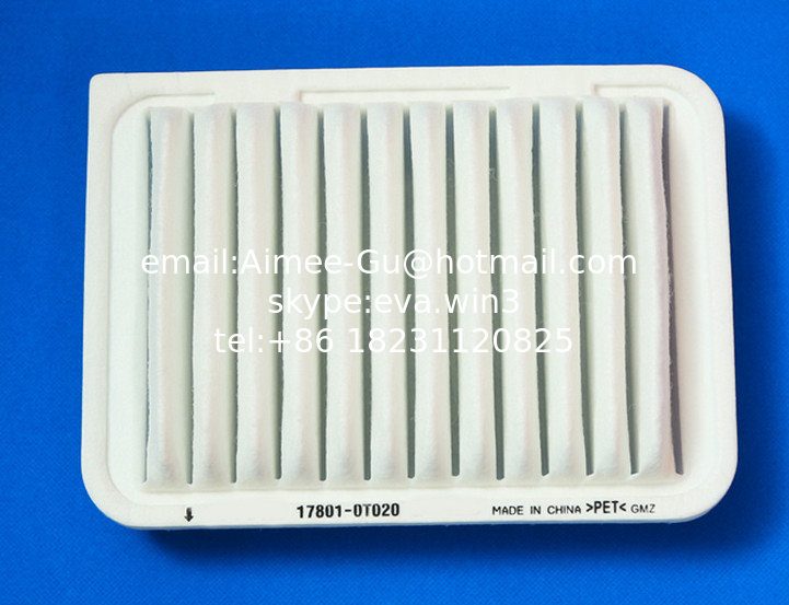 Japanese car Toyota Original equipment auto air filter OEM:17801-0M020,17801-0T020,26020 ,22020 factory supplier