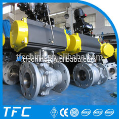 China wholesale pneumatic operated floating motorized ball valve with price