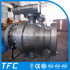 API 607 fire safe flanged ball valve