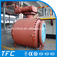 forged steel API 6D double block and bleed ball valve