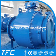 china supplier trunnion mounted ball valve, trunnion ball valve