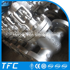 API 6D rising stem duplex steel gate valve