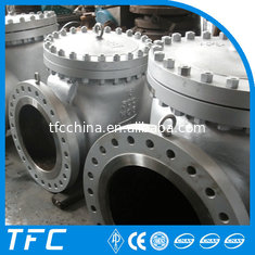 non slam cast carbon steel flange end swing check valve