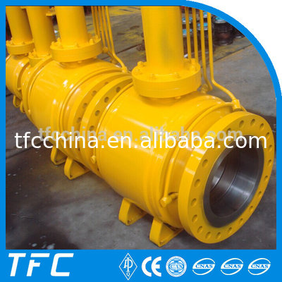 API 6D underground fully welded ball valve