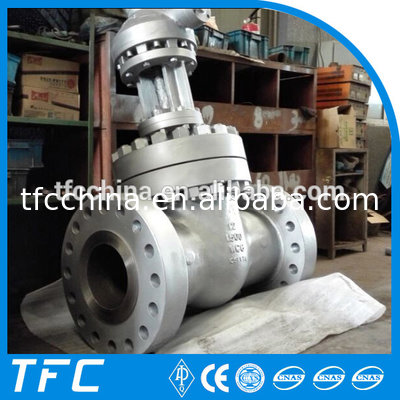 API 6D motor operated pressure seal bonnet wedge motorized gate valve