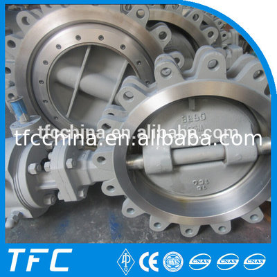 carbon steel lug type butterfly valve wenzhou supplier