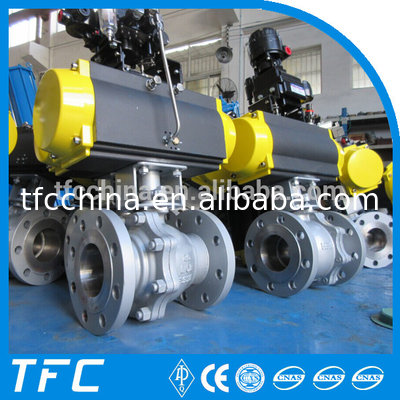 China wholesale pneumatic operated floating motorized ball valve with price