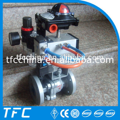 ESD ball valve pneumatic operated