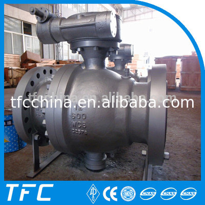 API 607 fire safe flanged ball valve