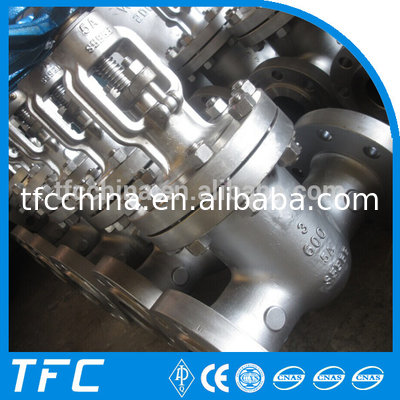 API 6D rising stem duplex steel gate valve