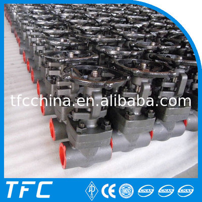 forged steel solid wedge gate valve