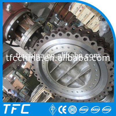 Triple Offset CF8 butterfly valve CF8M, 904L Butterfly Valve