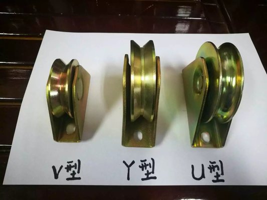 LSY100 U/V type Slide Gate wheel Bearing with Exterior Bracket unique sheave bearings supplier