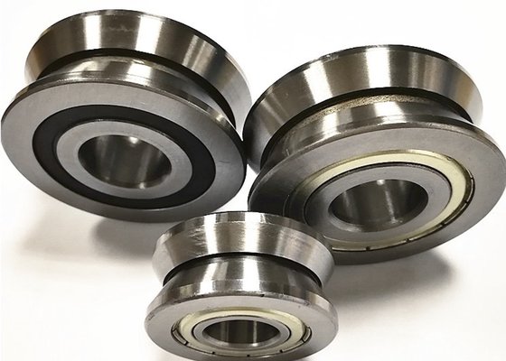 LV series V groove track roller bearing linear motion guide rail bearing LV 202-41 ZZ supplier
