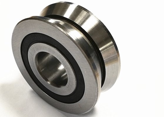 LV series V groove track roller bearing linear motion guide rail bearing LV 202-41 ZZ supplier