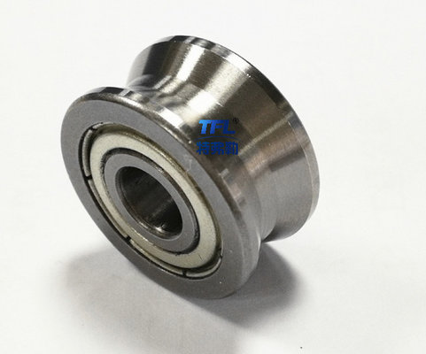 LV series V groove track roller bearing linear motion guide rail bearing  LV 201 ZZ supplier