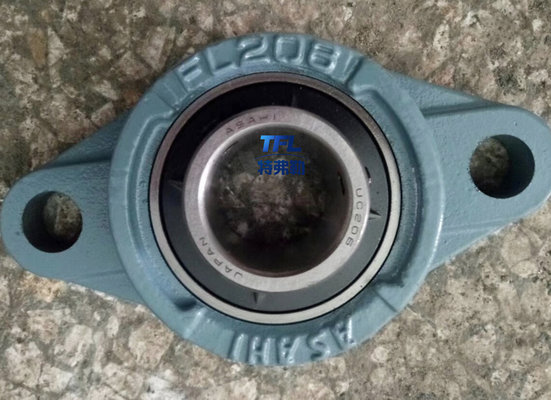 NSK brand Cast Iron Housing and Chrome steel UCFL208 bearing pillow block with good quality supplier