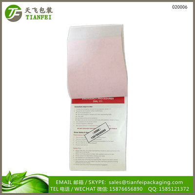 (PHOTOS) 5.5"x210mm triplicate colore paper with red serial number thick cardboard cover WORK TIME LOGBOOK