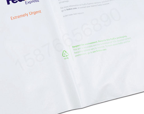 (PHOTOS) Fedex express Poly Bag courier bags with self-adhesive