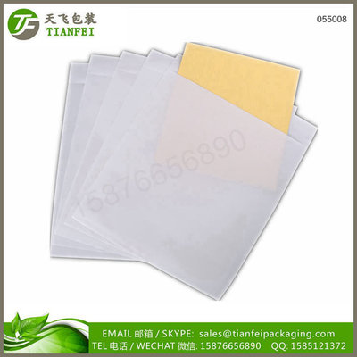 (FREE DESIGN) Zipper lock packing list envelope