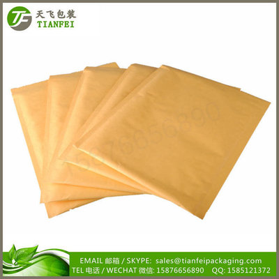 (FREE DESIGN)Copper-printing Customized Kraft Envelope Mailing Bag Bubble Mailer Cushioned Jiffy Envelope