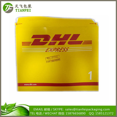 (FREE DESIGN) 350x270mm DHL Packing List Envelope, Paper Courier Bags, Mailing Bag