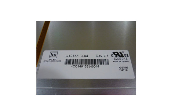 Hardness 3H Glossy / Matte CMO LCD Panel for DVD Player High Brightness 500nits