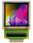 High brightness oled monochrome display 8bit Parallel Data with MPU