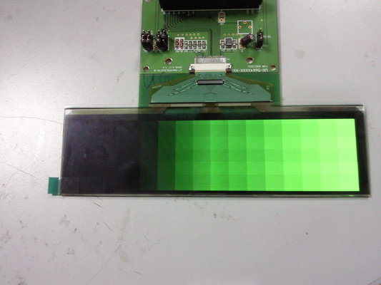 Advertising OLED screen 256 × 64 Sunlight Readable , Transmissive lcd panel
