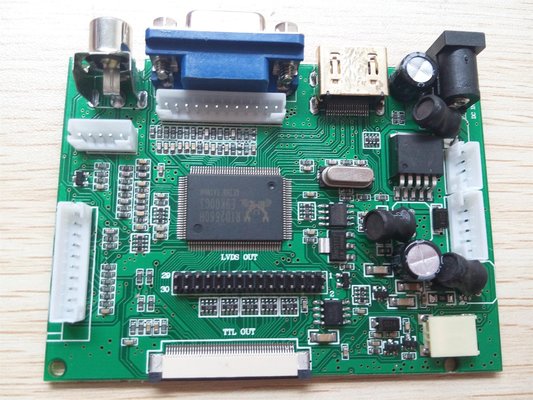 7 Inch Touch Screen TFT LCD Panels HDMI VGA 2AV With Driver Board