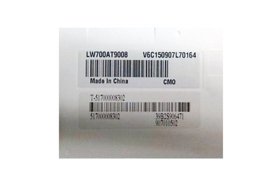 Customized LW700AT9008 7 LCD Panel 800x480 7" lcd display module